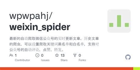 Github Wpwpahj Weixin Spider