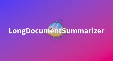 LongTextSummarizer A Hugging Face Space By NicolasGaudemet