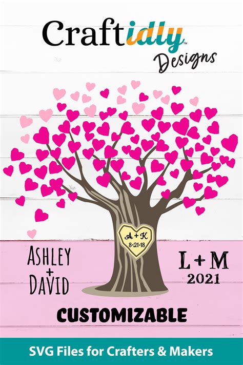 Heart Tree SVG Crafts To Make And Sell Cricut Crafts Crafts To Sell