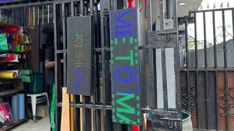 Programmable LED Digital Scrolling Sign Maker In Lagos Nigeria