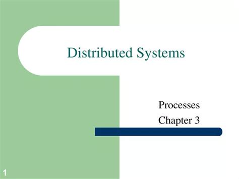 PPT Distributed Systems PowerPoint Presentation Free Download ID 727948