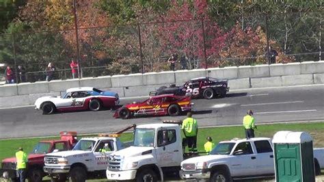 Wiscasset Speedway 2018 Fall Fury Wgvr Division 3 Part 2 10618 Youtube