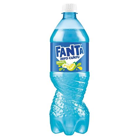 Fanta Zero Sugar Napój Gazowany O Smaku Cytrynowym I Kwiatu Czarnego