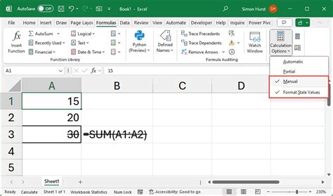Excel Update Are Your Values Stale Icaew