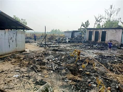 ရသေ့တောင်တွင် ဘုန်းကြီးကျောင်း မီးလောင်၊ ကျောင်းဆောင် ၁ ခု နန့် စစ်ဖီးယှောင်အဆောင်တန်း ၁ ခု ပြာက