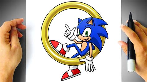 How To Draw Sonic Ring