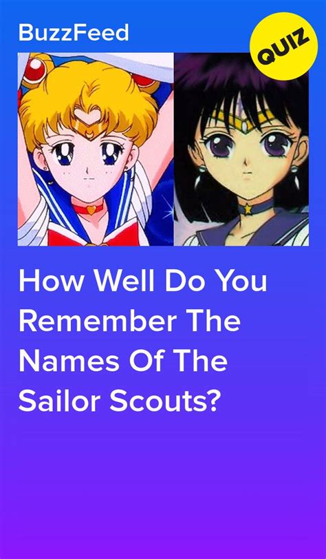 Sailor Scouts Artofit