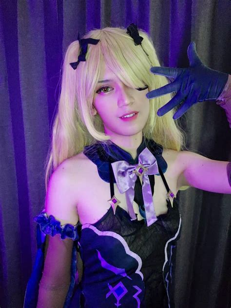 Sharing My Fischl Cosplay R Fischl