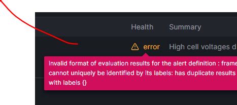 Alerting Multiple Time Series InfluxDB Alerting Grafana Labs Community Forums