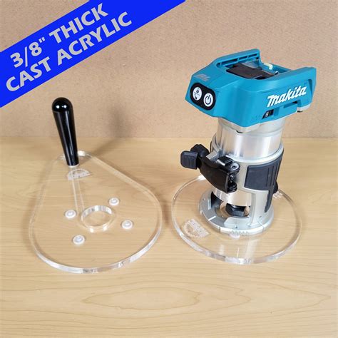 Trim Router Base Plates — Wood Grain Junkie