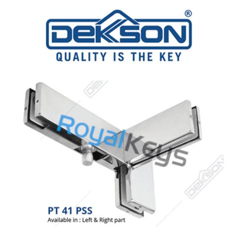 Jual Patch Fitting PT 41 Dekson Dekkson Penjepit Engsel Pintu Kaca Atas
