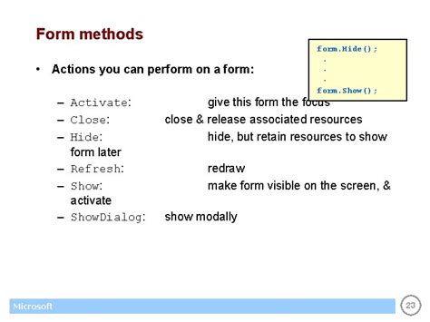 6 win forms gui programming in net objectives