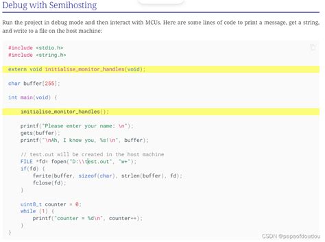 RISC V semi hosting原理以及实践 semihosting CSDN博客