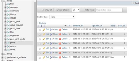 Php Dd Function Not Able To Fetch Content From Database Stack Overflow