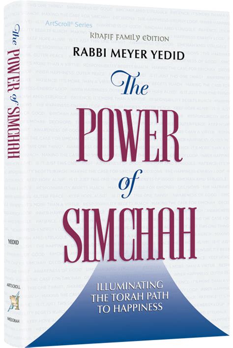 The Power Of Simchah Ashkenazi Books