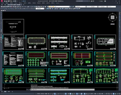 某2x18米跨门式刚架厂房结构图 Autocad 2000 模型图纸下载 懒石网