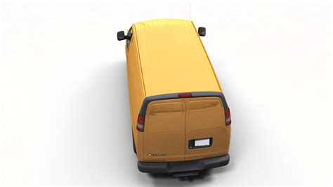 Chevrolet Express 3500 3d Model Turbosquid 2210993