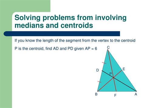 Ppt Geometry Medians And Altitudes Of A Triangle Powerpoint Presentation Id 6255915