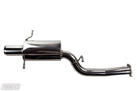 Turbo Rear Muffler Assembly 2002 2007 Subaru Wrx 2004 2007 Sti
