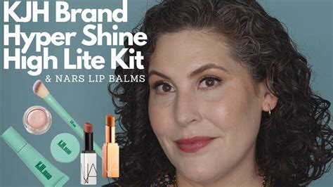 Trying New Makeup Kjh Brand Hyper Shine High Lite Kit And Nars Lip