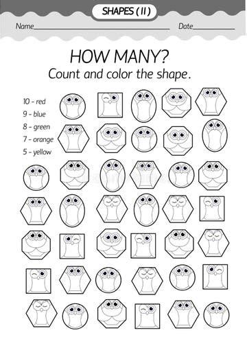 Count Shapes Stock Illustrations 1126 Count Shapes Stock