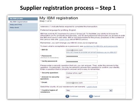 Ppt Supplier Registration Process Powerpoint Presentation Free Download Id 9546203