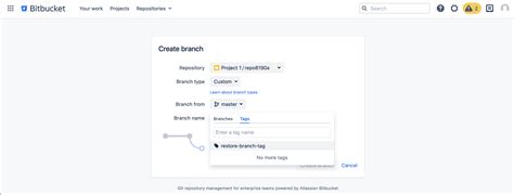 How To Restore A Deleted Branch Bitbucket Data Center Atlassian