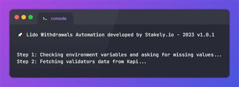 GitHub Stakely Lido Withdrawals Automation Lido Withdrawals Automation Is A Command Line Tool