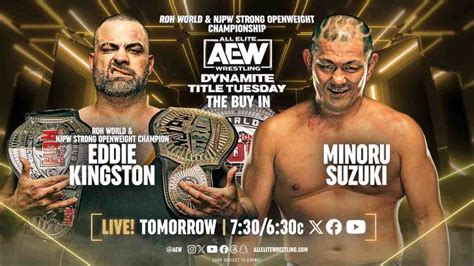 Aew Adds Buy In To 101023 Dynamite Title Tuesday Wwe News Wwe