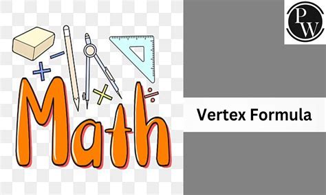Vertex Formula Definition Derivation Examples