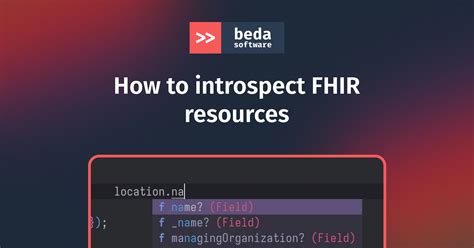 How To Introspect Fhir Resources Beda Software Blog
