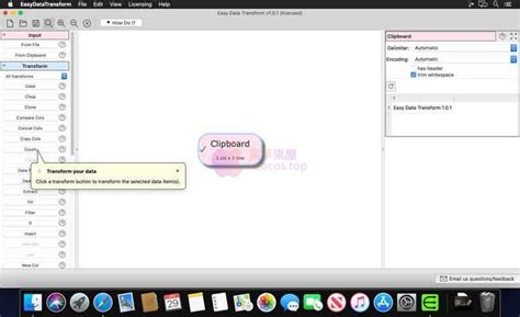 Easy Data Transform V220一款功能齐全的表格数据转换软件 黑苹果屋