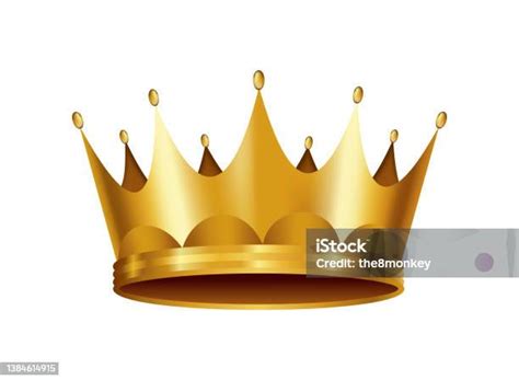 현실적인 황금 왕관 왕이나 여왕을 위한 머리 장식 로얄 귀족 군주제 기호 군주 전령 장식 머리 장식물에 대한 스톡 벡터 아트 및 기타 이미지 Istock