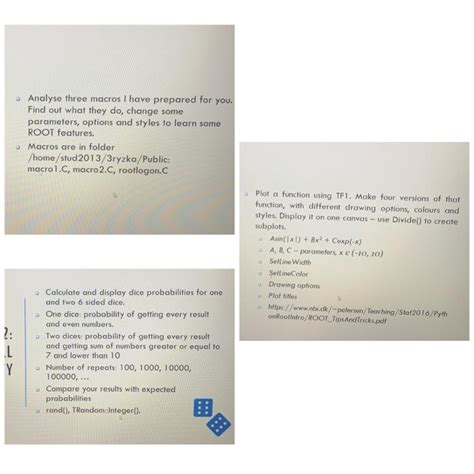 Solved Analyse Three Macros I Have Prepared For You Find