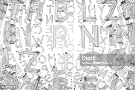 알파벳 문자 Cgi 인쇄 술 투명 유리 Bw 블랙 화이트 구체 또는 행성의 일러스트 0명에 대한 스톡 사진 및 기타 이미지 Istock