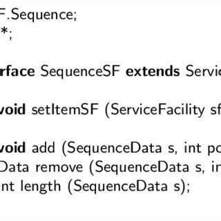 The SequenceSF Interface Download Scientific Diagram