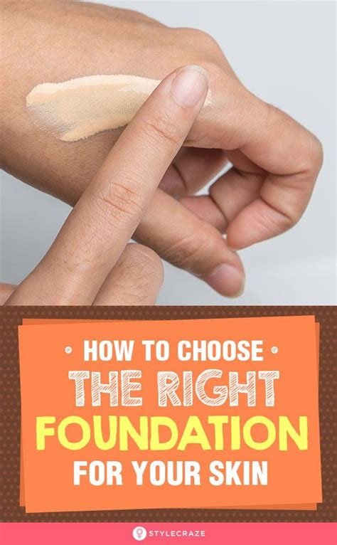 How To Choose The Right Foundation For Your Skin Simple Tips