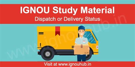IGNOU Study Material Dispatch Status July Ignouhub In