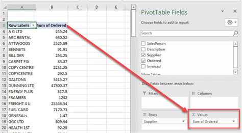 How To Get A Count Via Pivot Table In Excel Google Sheets Automate Excel
