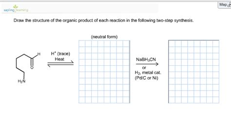 Draw The Structures Of The Organic Products In Each Reaction Of The Following Two Step Synthesis