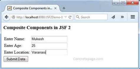 Jsf 2 Composite Components