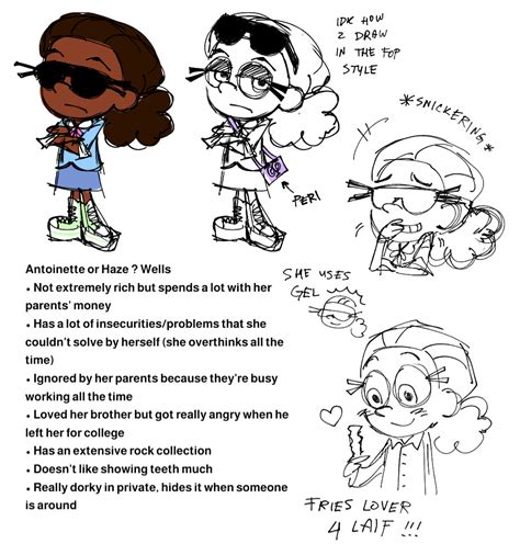 Lifestyle Swap Au Hazel Wells I Was Thinking About The Differences Between Hazel And Dev