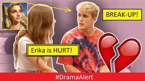 Jake Paul And Erika Costell Breakup 100 Proof Dramaalert Marina