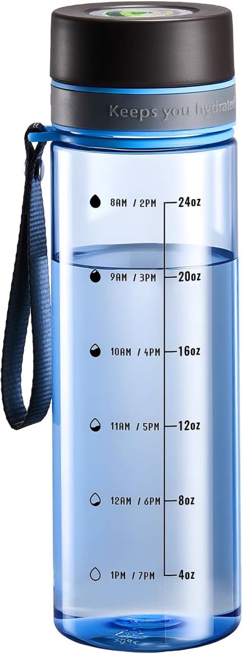 Lizhluzh Plastic Water Bottles 28oz Clear Water Bottle