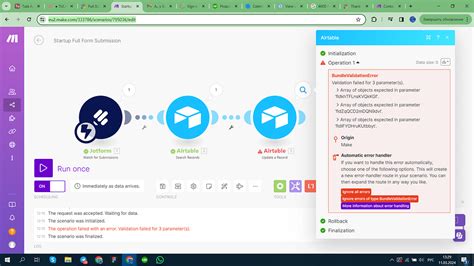 how to update record in airtable using the information from jotform