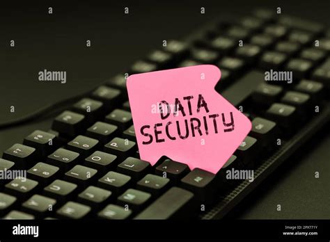 Text Sign Showing Data Security Business Overview Confidentiality Disk