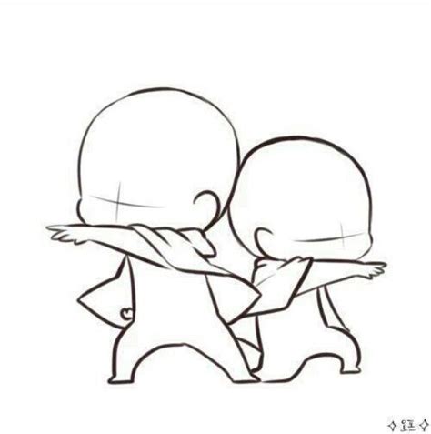 Cute Chibi Couple Poses