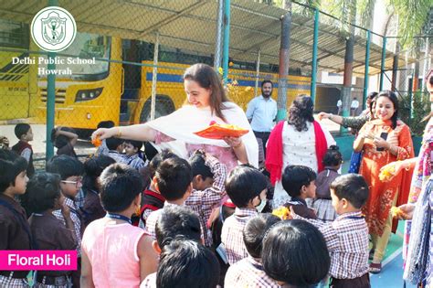Delhi Public School Howrah Blog Archive Floral Holi 2023