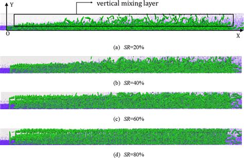 The Sideview Of The Particle Distribution And Turbulent Structures Over Download Scientific