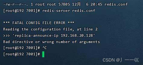 Redis主从集群搭建的一系列问题（fatal Config File Error Reading The Configuration File At Line 2） Csdn博客